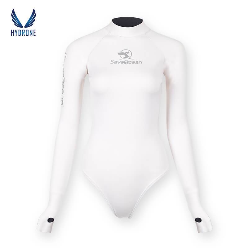 Spring Suit Women‘s Freediving Wetsuit 2mm Neoprene Long Sleeve Open ...