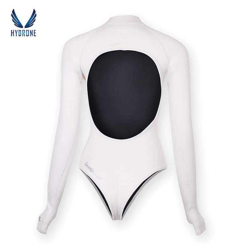 Spring Suit Women‘s Freediving Wetsuit 2mm Neoprene Long Sleeve Open ...