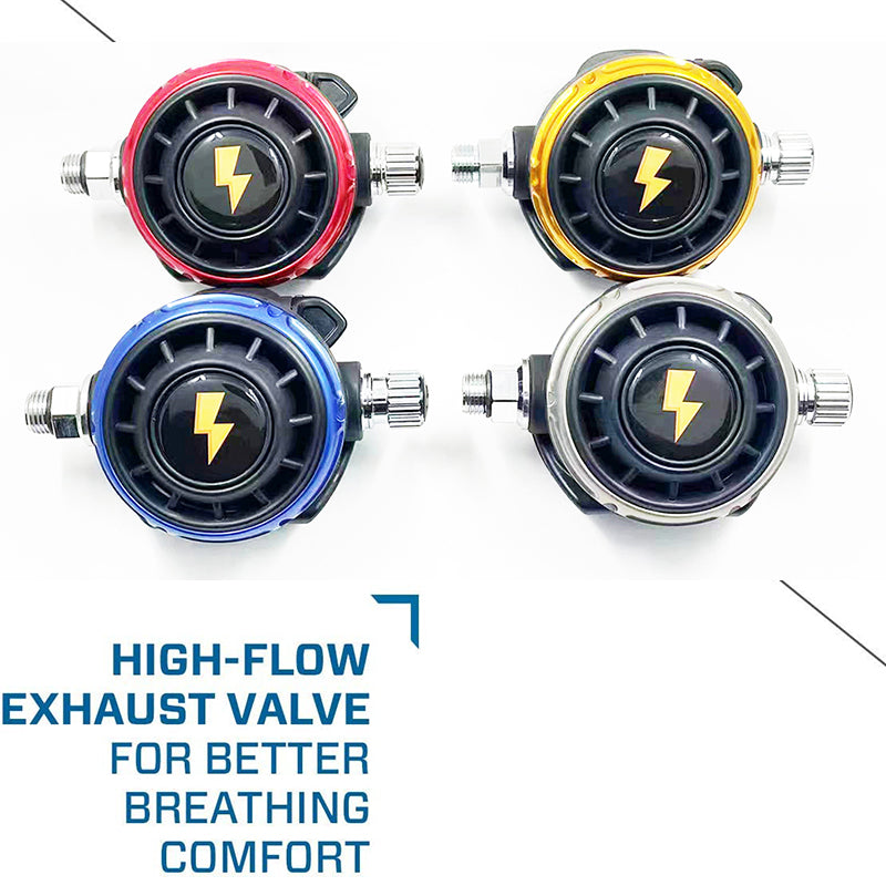Scuba Diving Regulator Cold-Water Resistance Swivel Turret Piston First ...