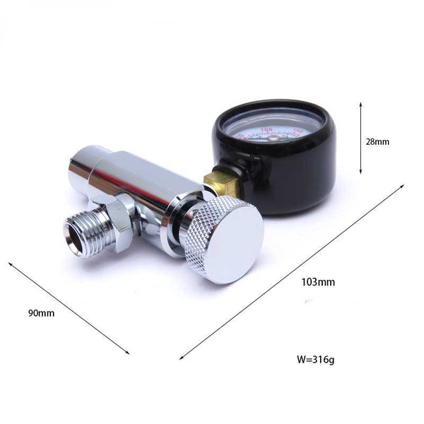 Scuba Diving Regulator Adjusting Tool with Intermediate Pressure Gauge ...