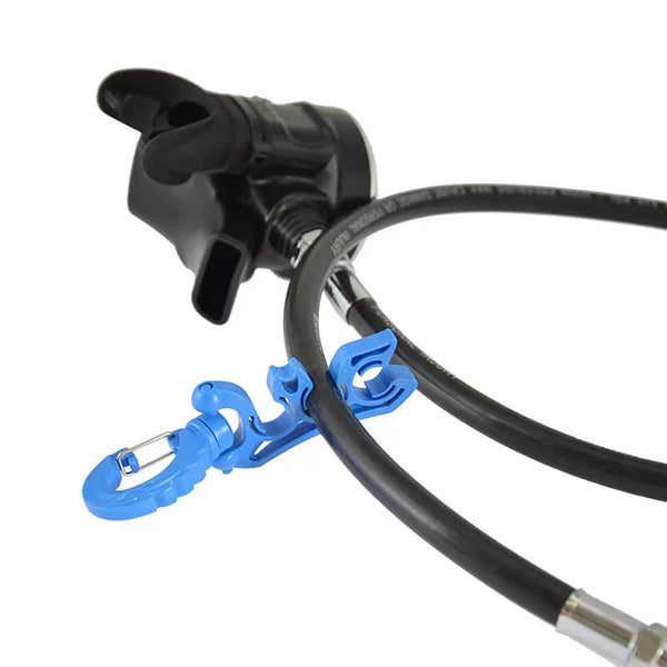 Scuba Diving Regulator Triple BCD Hose Holder with Clip Buckle Hook ...