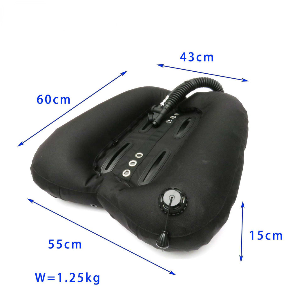 Scuba Diving Tech Diving Dual Tank 45LBS Wing Backmount BCD Accessories ...